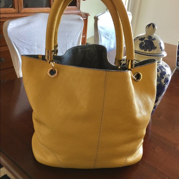 Lancel ~ Paris 1876 | Bags | Lancel Paris French Flair Yellow Leather ...